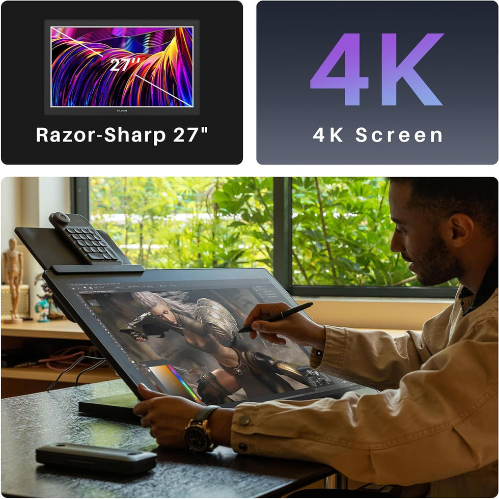 Huion Europe | Huion Kamvas Pro 27 (4K) Pen Display